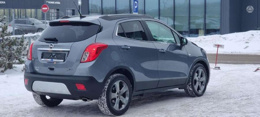 Pelēks Opel Mokka 2014 Šauļi, ar dzinēja tilpumu 1.70 L un nobraukumu 164 tūkst. km par 6700 €, foto 8 vietnē AUTOMOTO.COM.LV