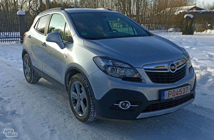 Grey Opel Mokka 2014 in Telschi, with an engine capacity of 1.70 L and mileage of 257 thousand km for 6800 €, photo 13 on AUTOMOTO.COM.LV