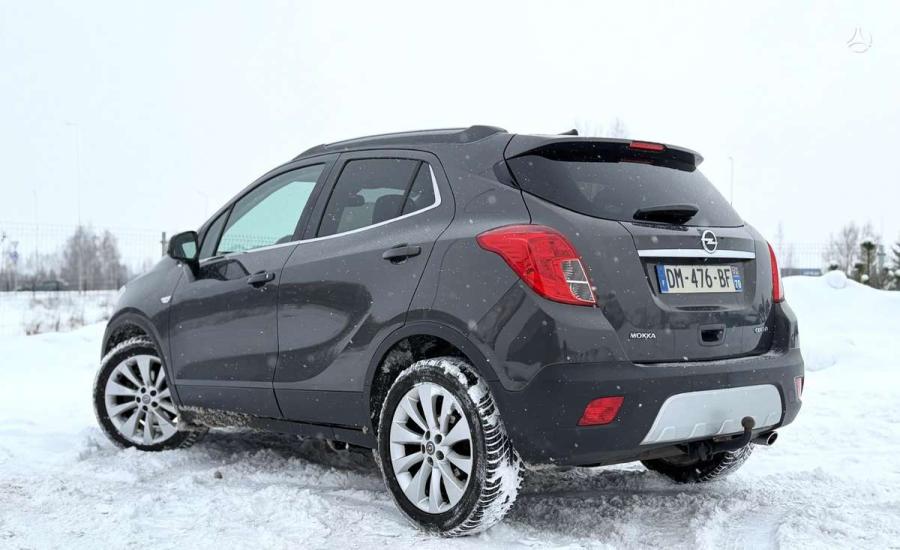 Pelēks Opel Mokka 2014 Tauragė, ar dzinēja tilpumu 1.69 L un nobraukumu 208 tūkst. km par 5900 €, foto 15 vietnē AUTOMOTO.COM.LV
