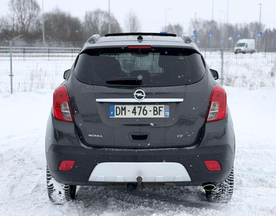 Pelēks Opel Mokka 2014 Tauragė, ar dzinēja tilpumu 1.69 L un nobraukumu 208 tūkst. km par 5900 €, foto 17 vietnē AUTOMOTO.COM.LV