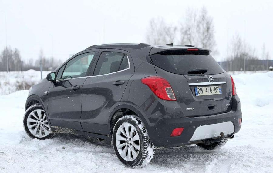 Pelēks Opel Mokka 2014 Tauragė, ar dzinēja tilpumu 1.69 L un nobraukumu 208 tūkst. km par 5900 €, foto 20 vietnē AUTOMOTO.COM.LV