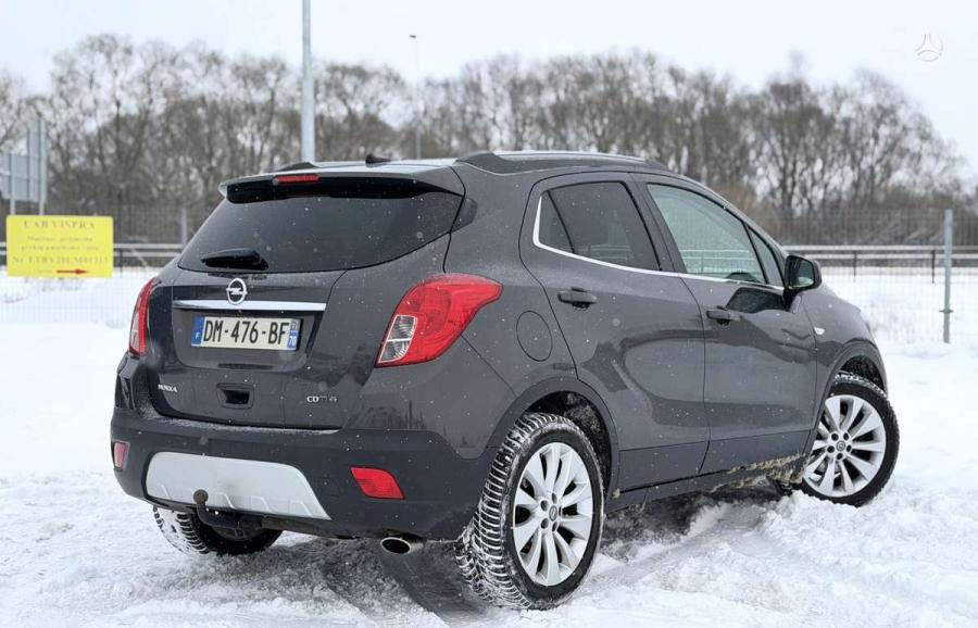 Pelēks Opel Mokka 2014 Tauragė, ar dzinēja tilpumu 1.69 L un nobraukumu 208 tūkst. km par 5900 €, foto 21 vietnē AUTOMOTO.COM.LV