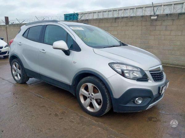Grey Opel Mokka 2014 in Siauliai, with an engine capacity of 1.69 L and mileage of 302 thousand km for 1876 €, photo 1 on AUTOMOTO.COM.LV