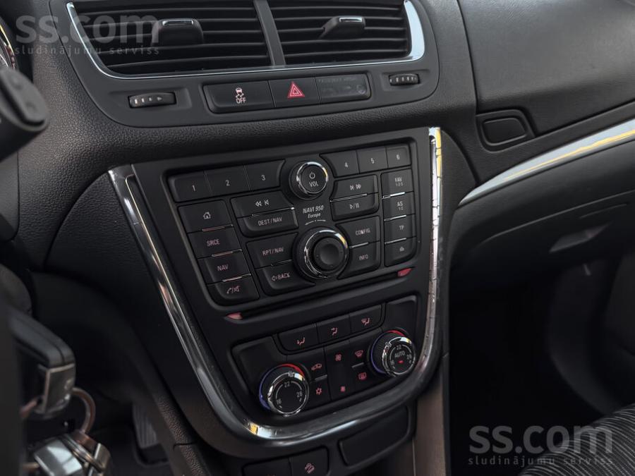 Серый Опель Mokka 2014 в Елгава, объемом двигателя 1.70 л и пробегом 206 тыс. км за 6995 €, фото 15 на AUTOMOTO.COM.LV