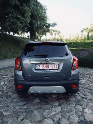 Grey Opel Mokka 2014 in Utena, with an engine capacity of 1.69 L and mileage of 117 thousand km for 11450 €, photo 8 on AUTOMOTO.COM.LV
