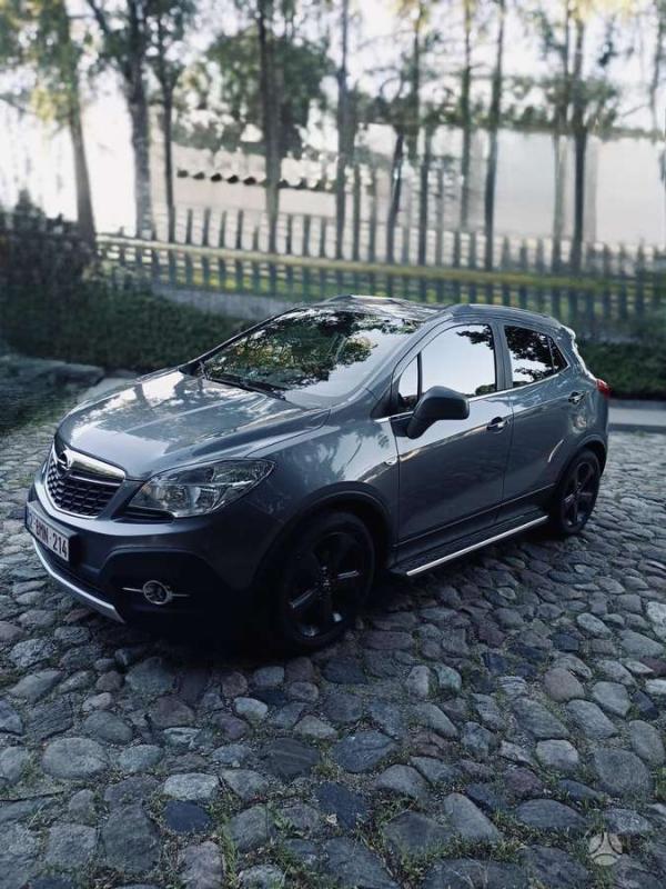Grey Opel Mokka 2014 in Utena, with an engine capacity of 1.69 L and mileage of 117 thousand km for 11450 €, photo 9 on AUTOMOTO.COM.LV