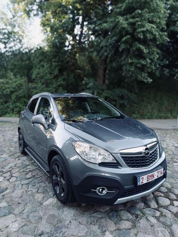 Grey Opel Mokka 2014 in Utena, with an engine capacity of 1.69 L and mileage of 117 thousand km for 11450 €, photo 10 on AUTOMOTO.COM.LV