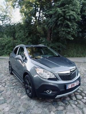 Grey Opel Mokka 2014 in Utena, with an engine capacity of 1.69 L and mileage of 117 thousand km for 11450 €, photo 11 on AUTOMOTO.COM.LV