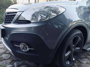 Grey Opel Mokka 2014 in Utena, with an engine capacity of 1.69 L and mileage of 117 thousand km for 11450 €, photo 14 on AUTOMOTO.COM.LV
