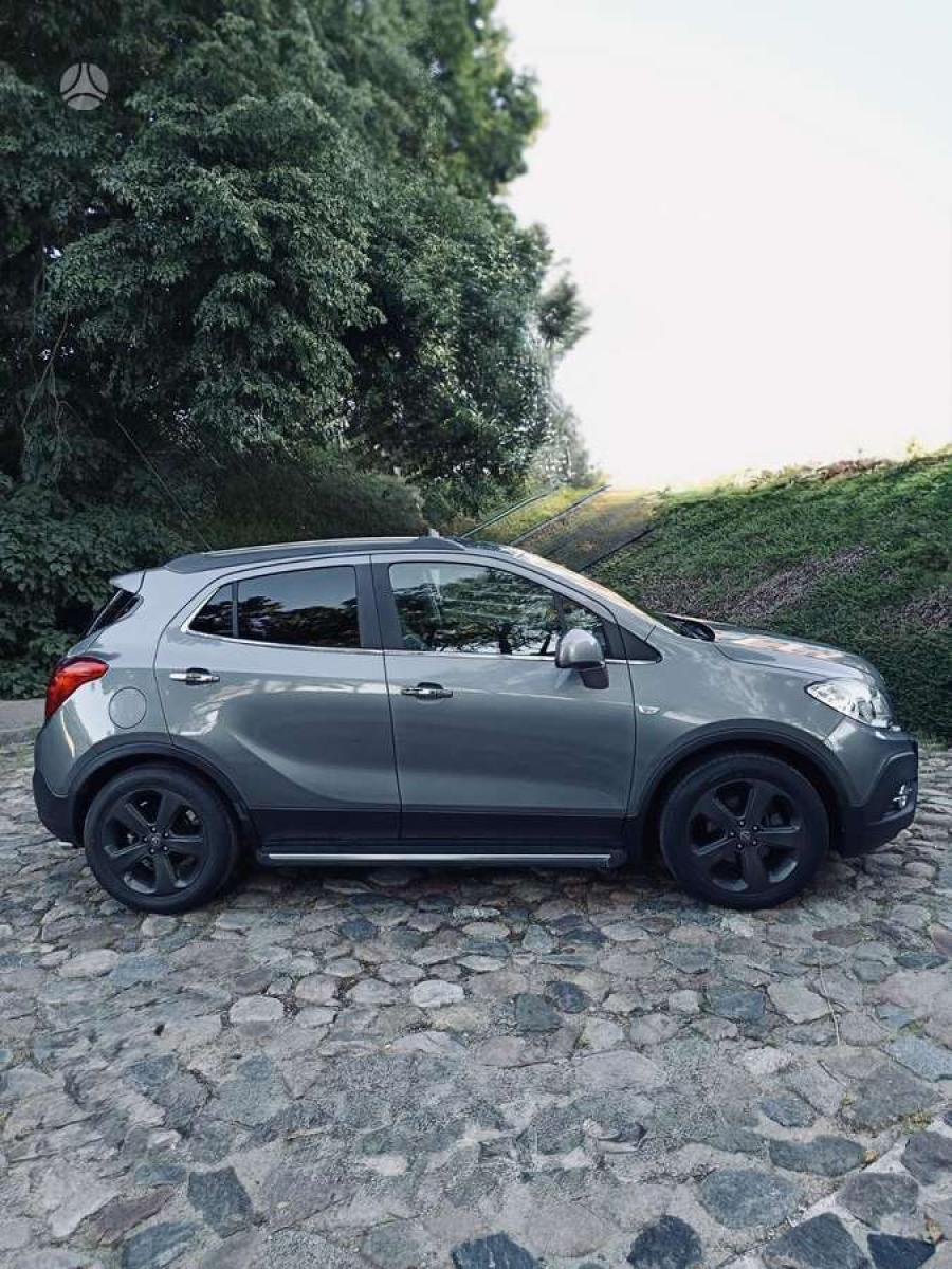 Grey Opel Mokka 2014 in Utena, with an engine capacity of 1.69 L and mileage of 117 thousand km for 11450 €, photo 20 on AUTOMOTO.COM.LV