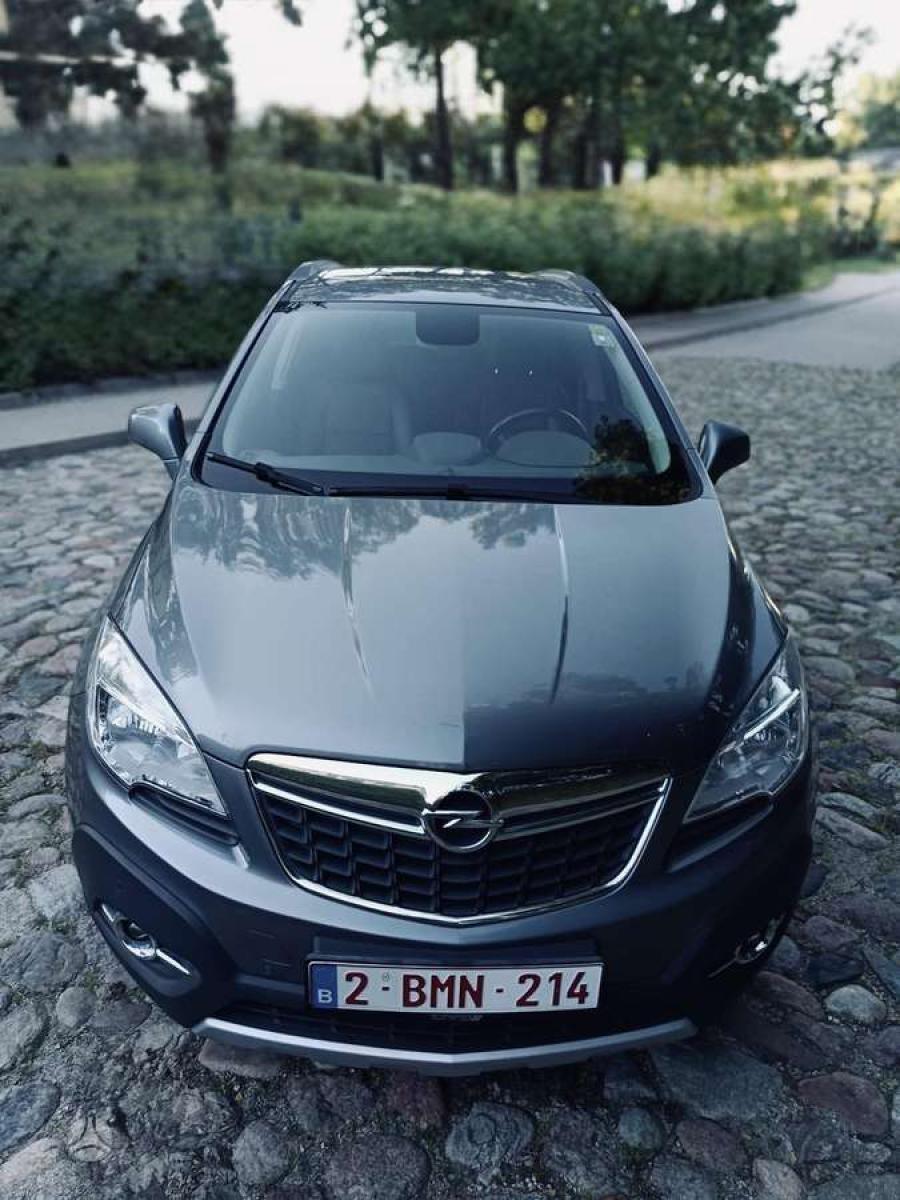 Grey Opel Mokka 2014 in Utena, with an engine capacity of 1.69 L and mileage of 117 thousand km for 11450 €, photo 26 on AUTOMOTO.COM.LV
