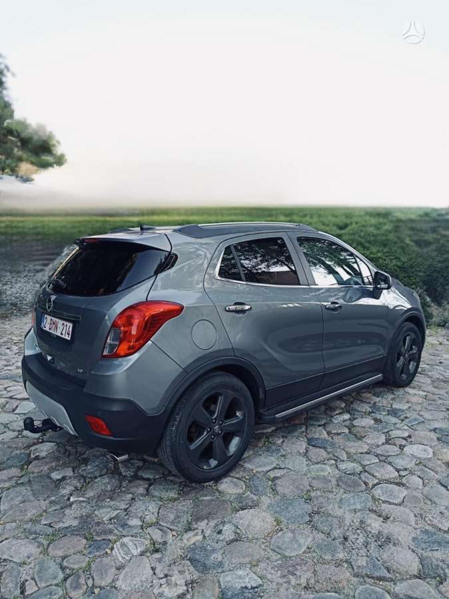 Grey Opel Mokka 2014 in Utena, with an engine capacity of 1.69 L and mileage of 117 thousand km for 11450 €, photo 30 on AUTOMOTO.COM.LV