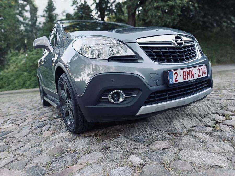 Grey Opel Mokka 2014 in Utena, with an engine capacity of 1.69 L and mileage of 117 thousand km for 11450 €, photo 34 on AUTOMOTO.COM.LV