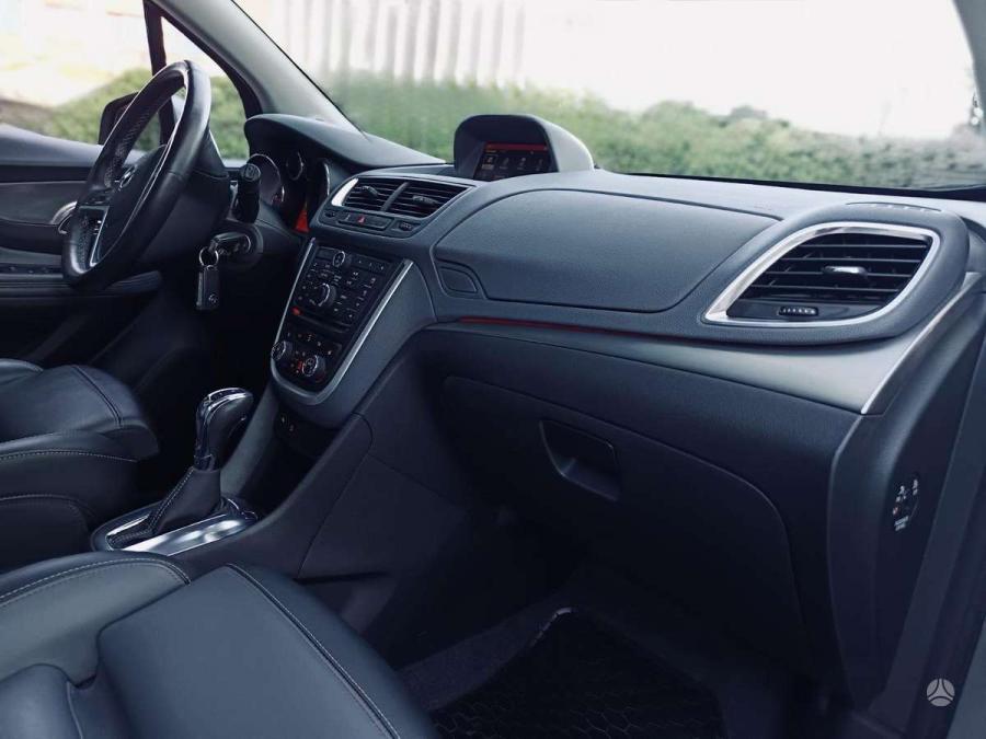 Grey Opel Mokka 2014 in Utena, with an engine capacity of 1.69 L and mileage of 117 thousand km for 11450 €, photo 44 on AUTOMOTO.COM.LV
