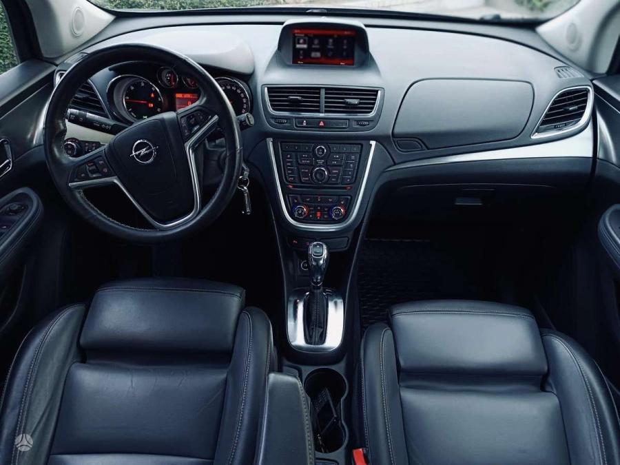 Grey Opel Mokka 2014 in Utena, with an engine capacity of 1.69 L and mileage of 117 thousand km for 11450 €, photo 46 on AUTOMOTO.COM.LV