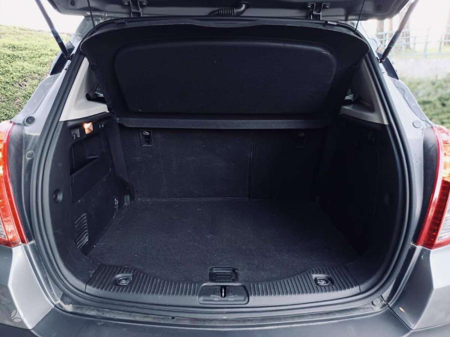 Grey Opel Mokka 2014 in Utena, with an engine capacity of 1.69 L and mileage of 117 thousand km for 11450 €, photo 54 on AUTOMOTO.COM.LV