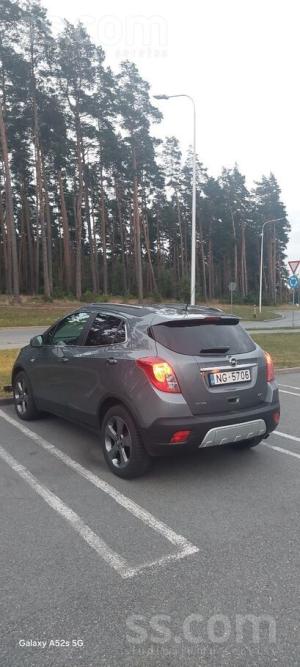 Pelēks Opel Mokka 2014 Rīga, ar dzinēja tilpumu 1.70 L un nobraukumu 133 tūkst. km par 7500 €, foto 5 vietnē AUTOMOTO.COM.LV