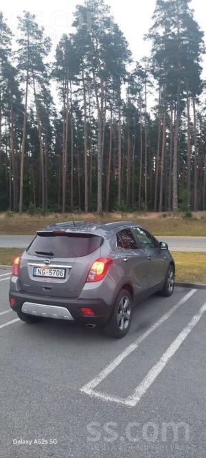 Pelēks Opel Mokka 2014 Rīga, ar dzinēja tilpumu 1.70 L un nobraukumu 133 tūkst. km par 7500 €, foto 6 vietnē AUTOMOTO.COM.LV