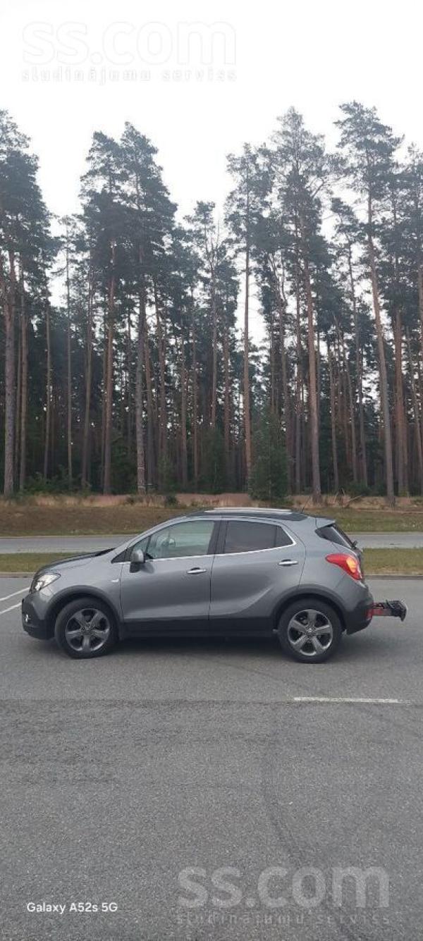 Pelēks Opel Mokka 2014 Rīga, ar dzinēja tilpumu 1.70 L un nobraukumu 133 tūkst. km par 7500 €, foto 8 vietnē AUTOMOTO.COM.LV