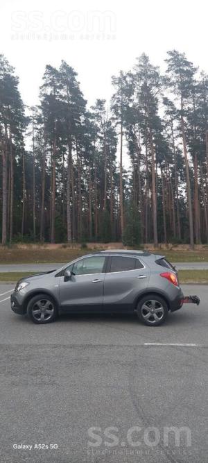Pelēks Opel Mokka 2014 Rīga, ar dzinēja tilpumu 1.70 L un nobraukumu 133 tūkst. km par 7500 €, foto 9 vietnē AUTOMOTO.COM.LV