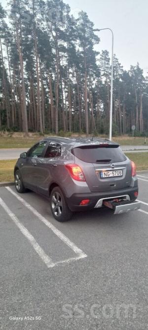 Pelēks Opel Mokka 2014 Rīga, ar dzinēja tilpumu 1.70 L un nobraukumu 133 tūkst. km par 7500 €, foto 10 vietnē AUTOMOTO.COM.LV
