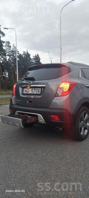 Pelēks Opel Mokka 2014 Rīga, ar dzinēja tilpumu 1.70 L un nobraukumu 133 tūkst. km par 7500 €, foto 11 vietnē AUTOMOTO.COM.LV