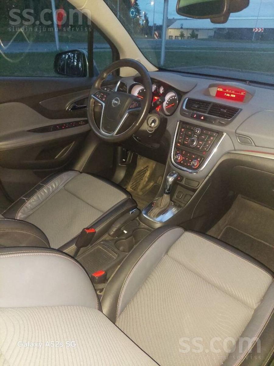 Pelēks Opel Mokka 2014 Rīga, ar dzinēja tilpumu 1.70 L un nobraukumu 133 tūkst. km par 7500 €, foto 16 vietnē AUTOMOTO.COM.LV