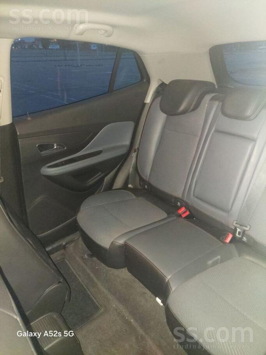 Pelēks Opel Mokka 2014 Rīga, ar dzinēja tilpumu 1.70 L un nobraukumu 133 tūkst. km par 7500 €, foto 23 vietnē AUTOMOTO.COM.LV