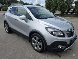 Grey Opel Mokka 2014 in Jurbarkas, with an engine capacity of 1.69 L and mileage of 176 thousand km for 6700 €, photo  on AUTOMOTO.COM.LV