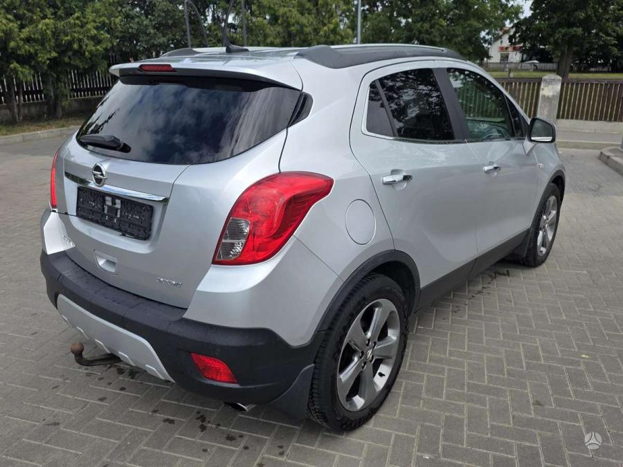Серый Опель Mokka 2014 в Юрбаркас, объемом двигателя 1.69 л и пробегом 176 тыс. км за 6700 €, фото 4 на AUTOMOTO.COM.LV