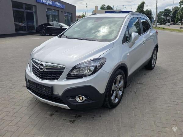 Grey Opel Mokka 2014 in Jurbarkas, with an engine capacity of 1.69 L and mileage of 176 thousand km for 6700 €, photo 5 on AUTOMOTO.COM.LV