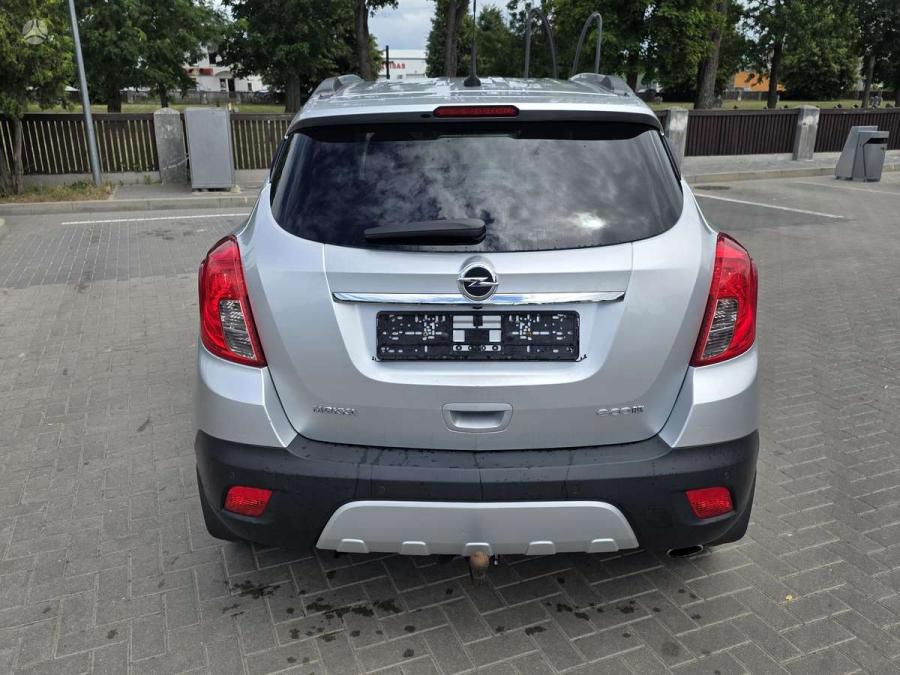 Серый Опель Mokka 2014 в Юрбаркас, объемом двигателя 1.69 л и пробегом 176 тыс. км за 6700 €, фото 9 на AUTOMOTO.COM.LV
