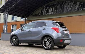 Grey Opel Mokka 2014 in Druskininkai, with an engine capacity of 1.69 L and mileage of 202 thousand km for 7300 €, photo 4 on AUTOMOTO.COM.LV