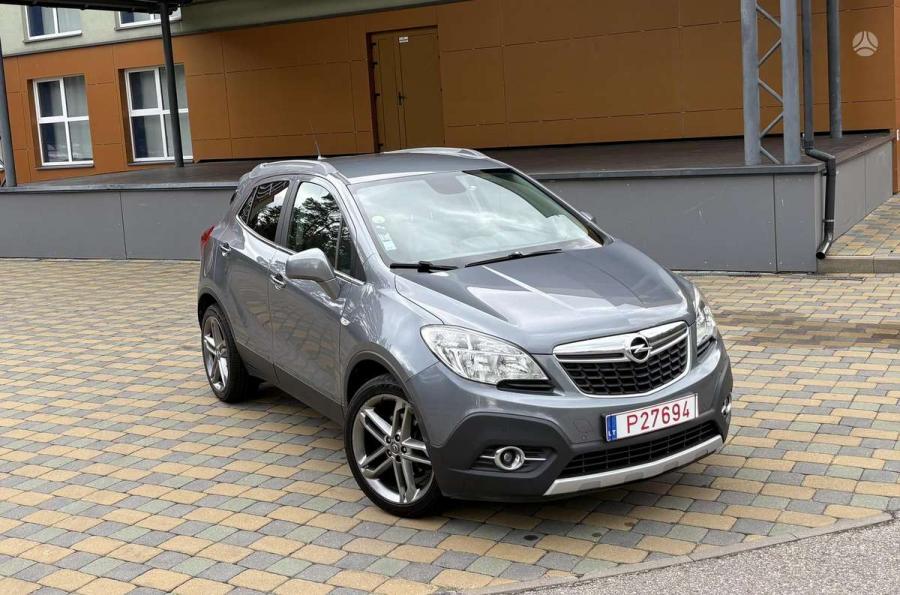Grey Opel Mokka 2014 in Druskininkai, with an engine capacity of 1.69 L and mileage of 202 thousand km for 7300 €, photo 15 on AUTOMOTO.COM.LV