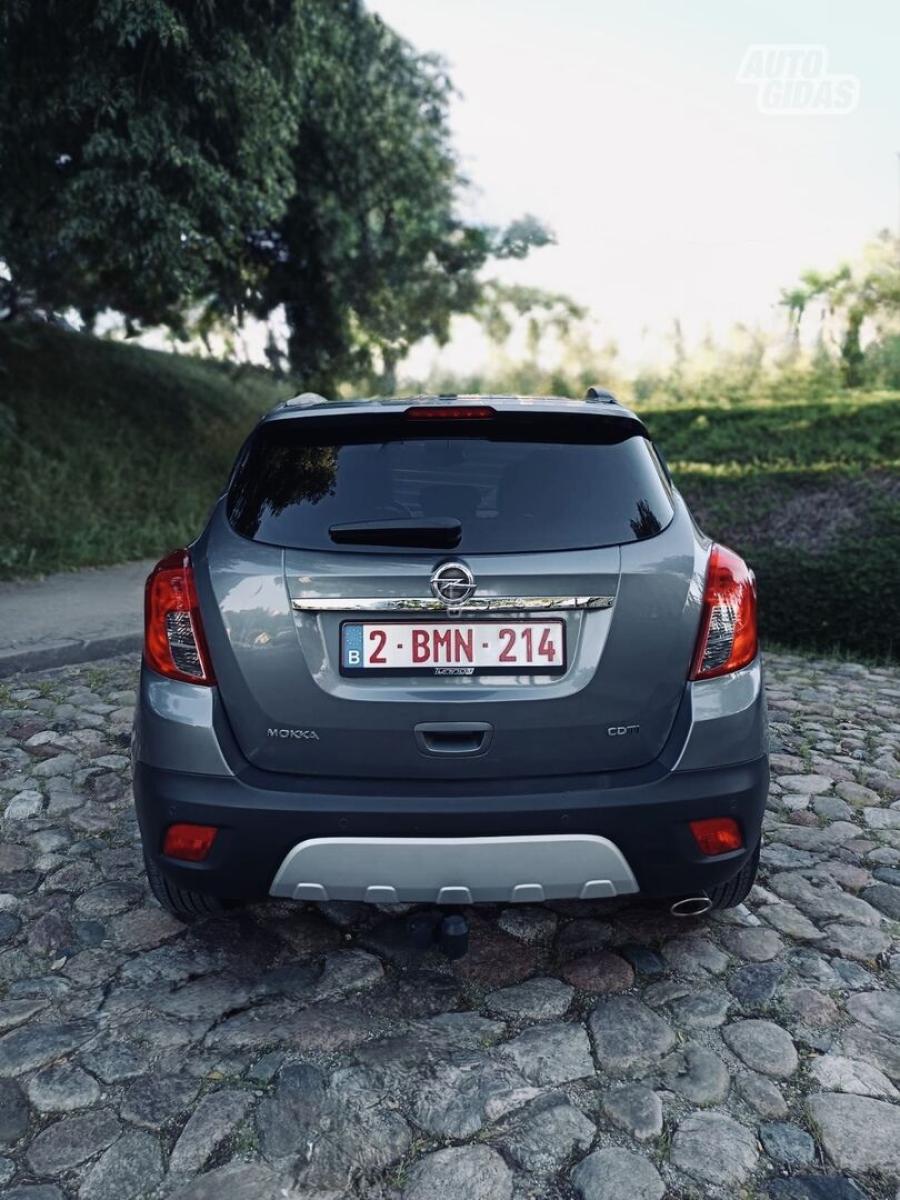Pelēks Opel Mokka 2014 Utena, ar dzinēja tilpumu 1.70 L un nobraukumu 117 tūkst. km par 11450 €, foto 4 vietnē AUTOMOTO.COM.LV