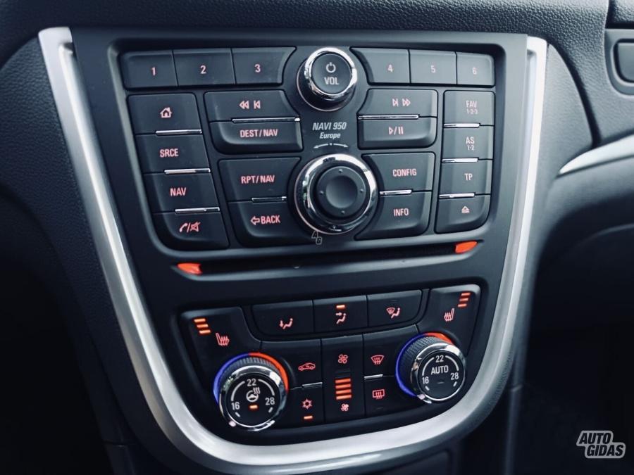 Pelēks Opel Mokka 2014 Utena, ar dzinēja tilpumu 1.70 L un nobraukumu 117 tūkst. km par 11450 €, foto 8 vietnē AUTOMOTO.COM.LV