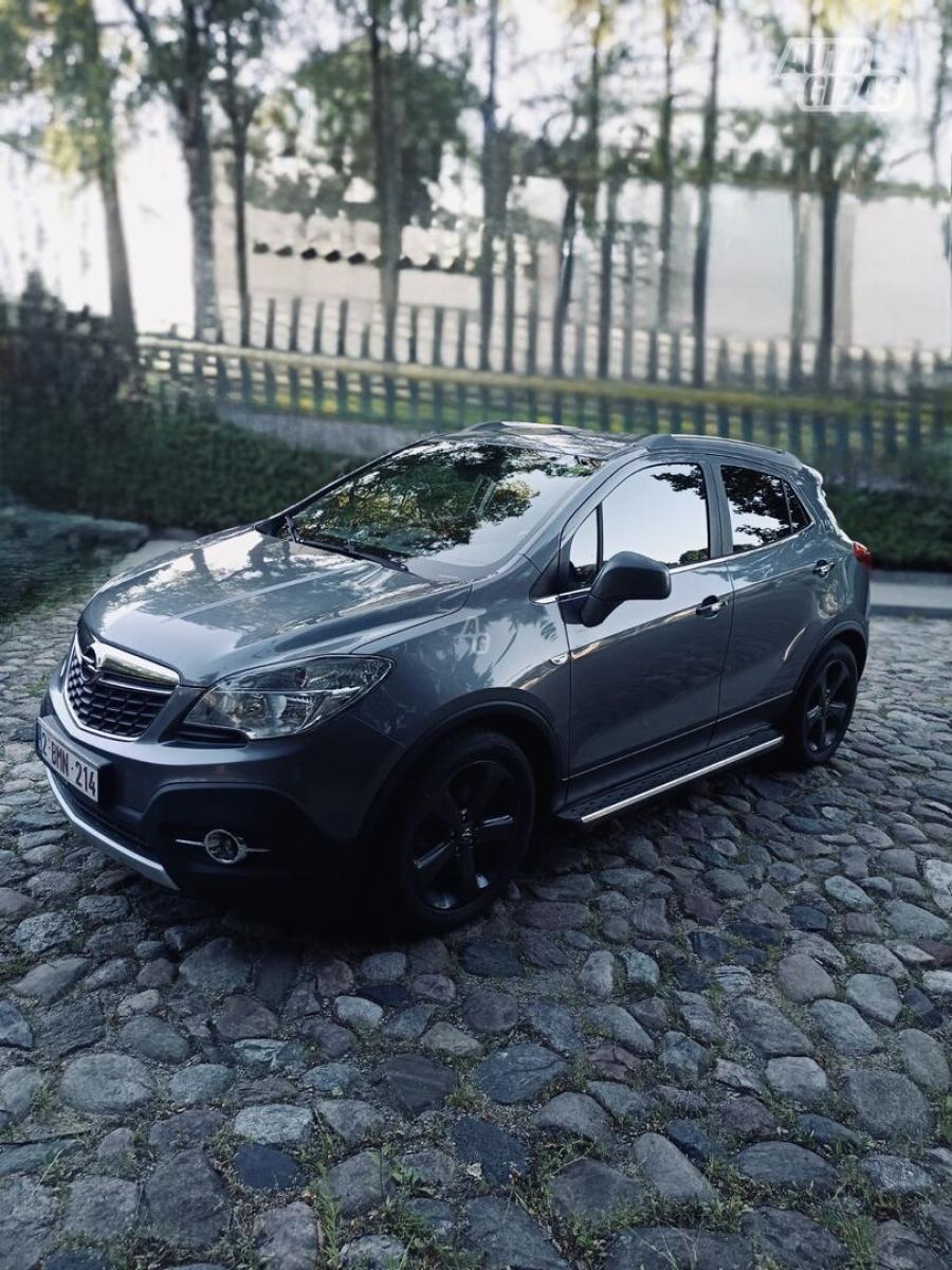 Pelēks Opel Mokka 2014 Utena, ar dzinēja tilpumu 1.70 L un nobraukumu 117 tūkst. km par 11450 €, foto 13 vietnē AUTOMOTO.COM.LV