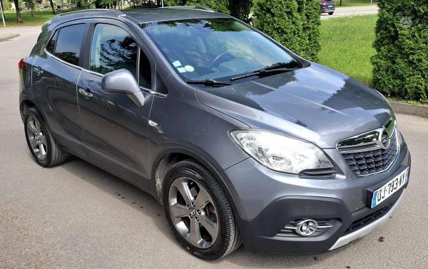 Серый Опель Mokka 2014 в Таураге, объемом двигателя 1.69 л и пробегом 234 тыс. км за 5999 €, фото 3 на AUTOMOTO.COM.LV