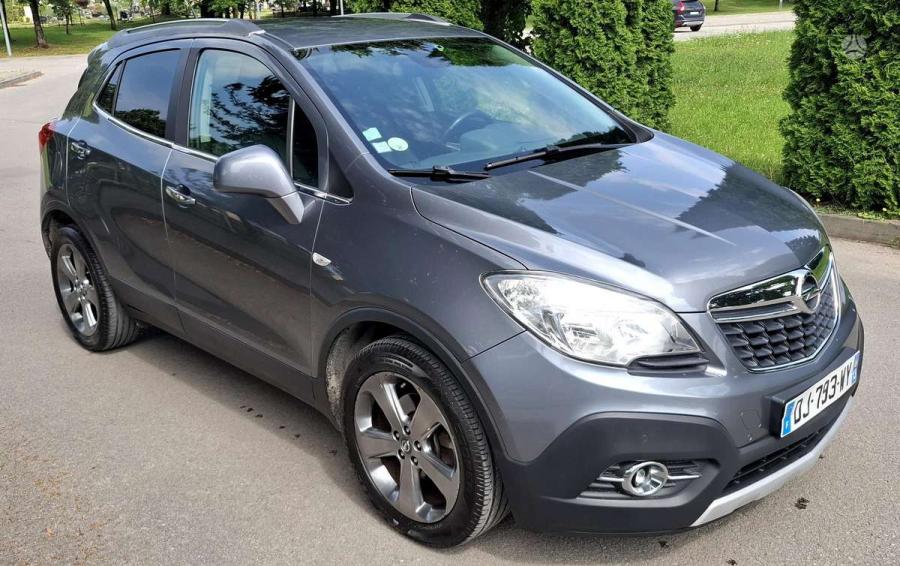 Pelēks Opel Mokka 2014 Tauragė, ar dzinēja tilpumu 1.69 L un nobraukumu 234 tūkst. km par 5999 €, foto 4 vietnē AUTOMOTO.COM.LV