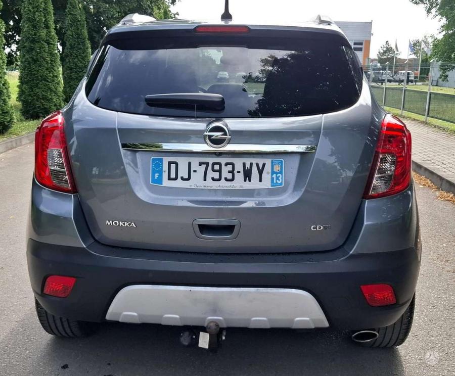 Pelēks Opel Mokka 2014 Tauragė, ar dzinēja tilpumu 1.69 L un nobraukumu 234 tūkst. km par 5999 €, foto 10 vietnē AUTOMOTO.COM.LV