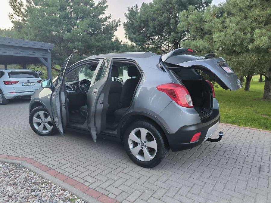 Серый Опель Mokka 2014 в Друскининкай, объемом двигателя 1.69 л и пробегом 215 тыс. км за 6890 €, фото 6 на AUTOMOTO.COM.LV