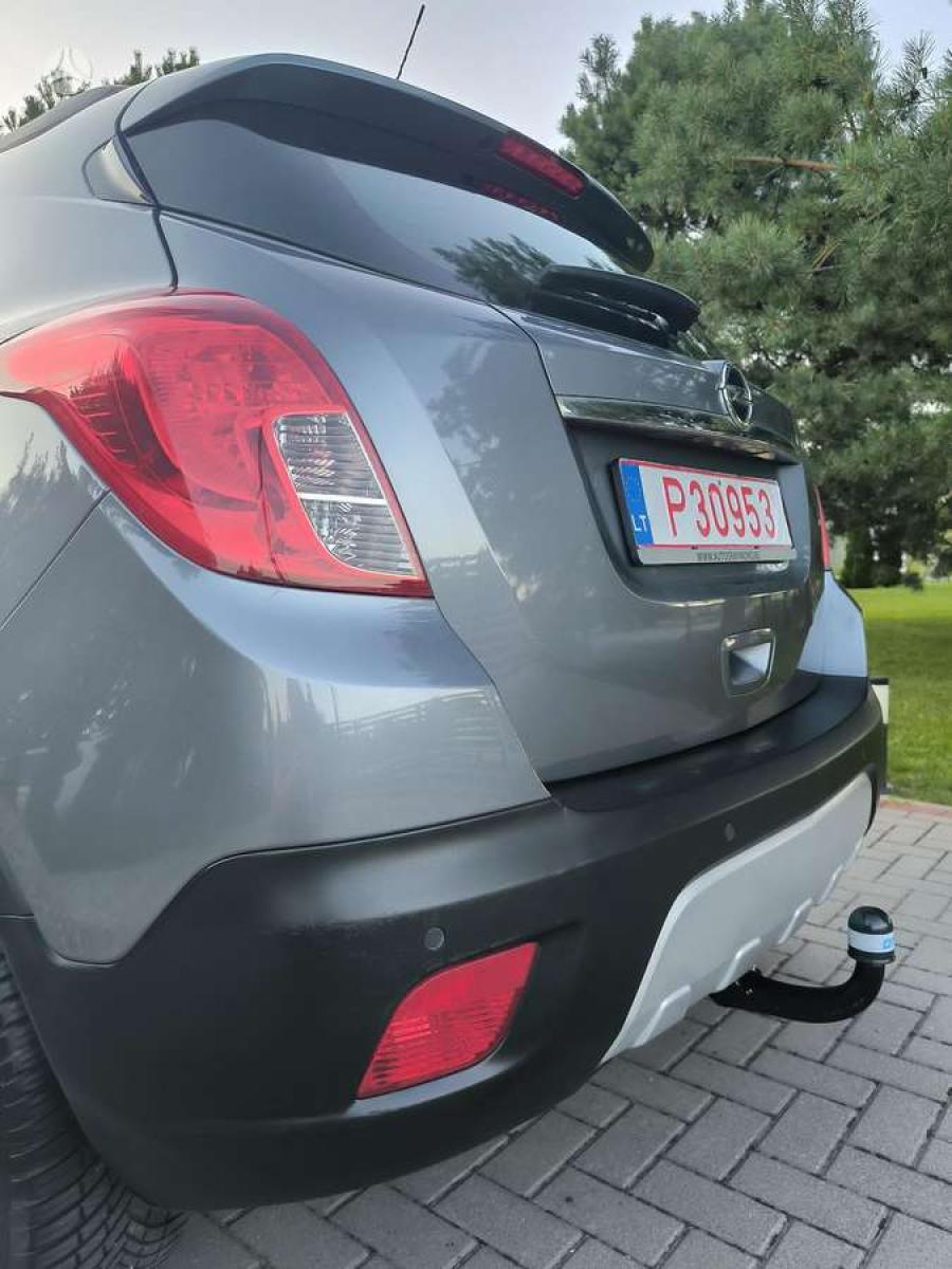 Серый Опель Mokka 2014 в Друскининкай, объемом двигателя 1.69 л и пробегом 215 тыс. км за 6890 €, фото 10 на AUTOMOTO.COM.LV