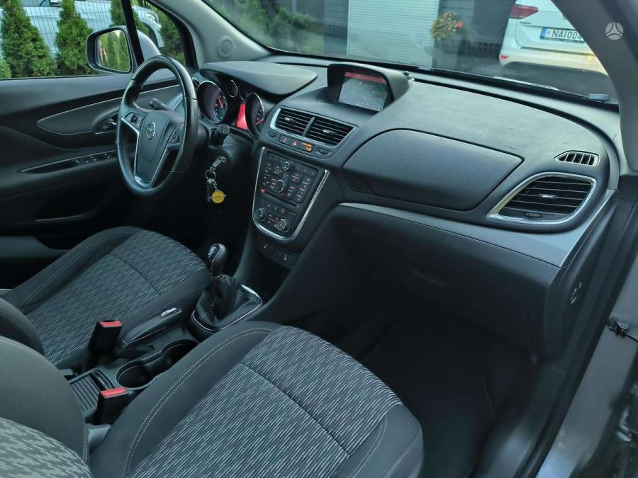 Серый Опель Mokka 2014 в Друскининкай, объемом двигателя 1.69 л и пробегом 215 тыс. км за 6890 €, фото 18 на AUTOMOTO.COM.LV