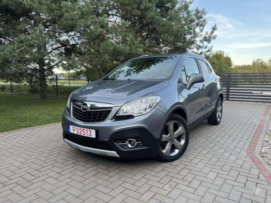 Grey Opel Mokka 2014 in Druskininkai, with an engine capacity of 1.69 L and mileage of 153 thousand km for 7290 €, photo 7 on AUTOMOTO.COM.LV