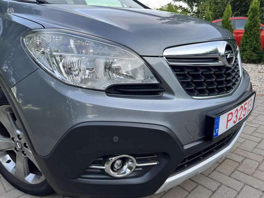 Grey Opel Mokka 2014 in Druskininkai, with an engine capacity of 1.69 L and mileage of 153 thousand km for 7290 €, photo 10 on AUTOMOTO.COM.LV