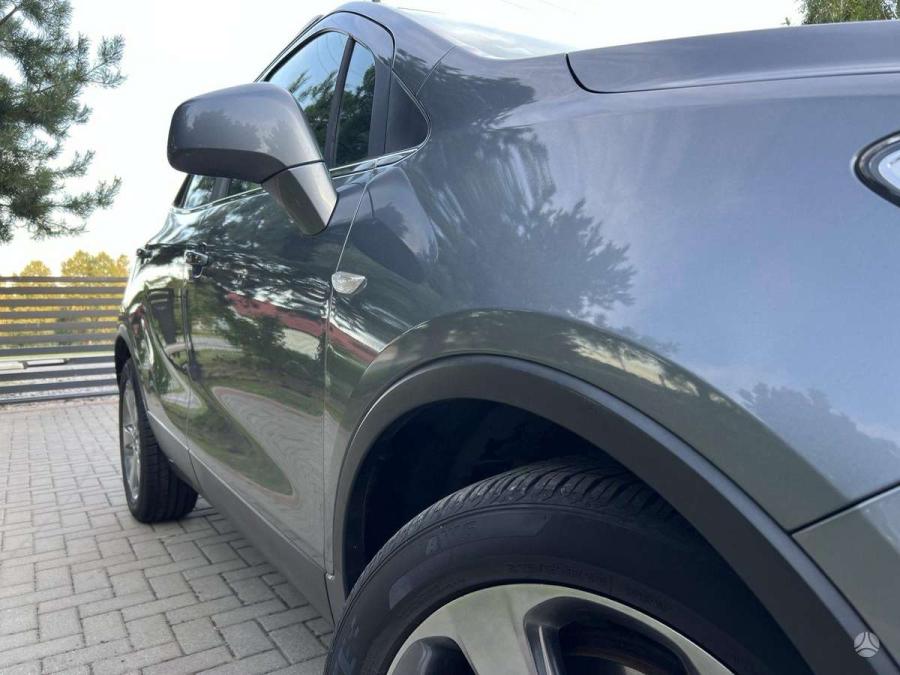 Grey Opel Mokka 2014 in Druskininkai, with an engine capacity of 1.69 L and mileage of 153 thousand km for 7290 €, photo 14 on AUTOMOTO.COM.LV