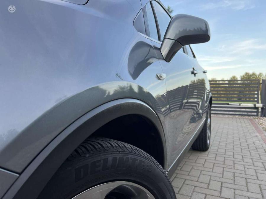 Grey Opel Mokka 2014 in Druskininkai, with an engine capacity of 1.69 L and mileage of 153 thousand km for 7290 €, photo 15 on AUTOMOTO.COM.LV