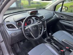 Grey Opel Mokka 2014 in Druskininkai, with an engine capacity of 1.69 L and mileage of 153 thousand km for 7290 €, photo 21 on AUTOMOTO.COM.LV