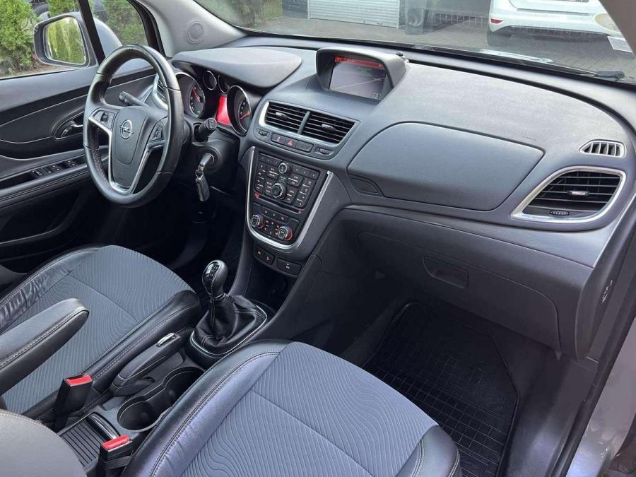 Grey Opel Mokka 2014 in Druskininkai, with an engine capacity of 1.69 L and mileage of 153 thousand km for 7290 €, photo 22 on AUTOMOTO.COM.LV