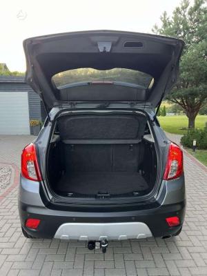 Grey Opel Mokka 2014 in Druskininkai, with an engine capacity of 1.69 L and mileage of 153 thousand km for 7290 €, photo 38 on AUTOMOTO.COM.LV